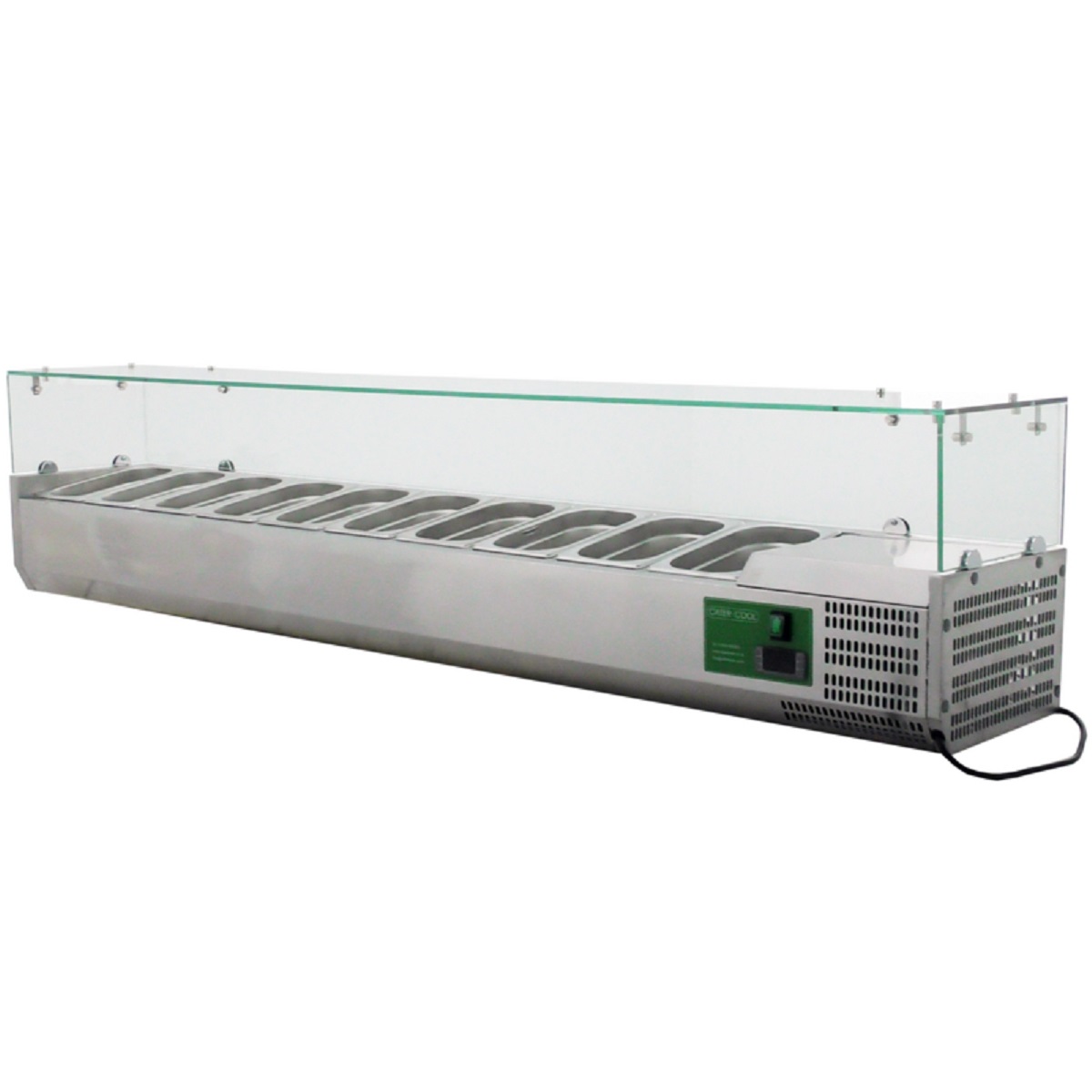 Cater-Cool CK2000TU Commercial Refrigerated Topping Unit - 10 x 1/4GN ...