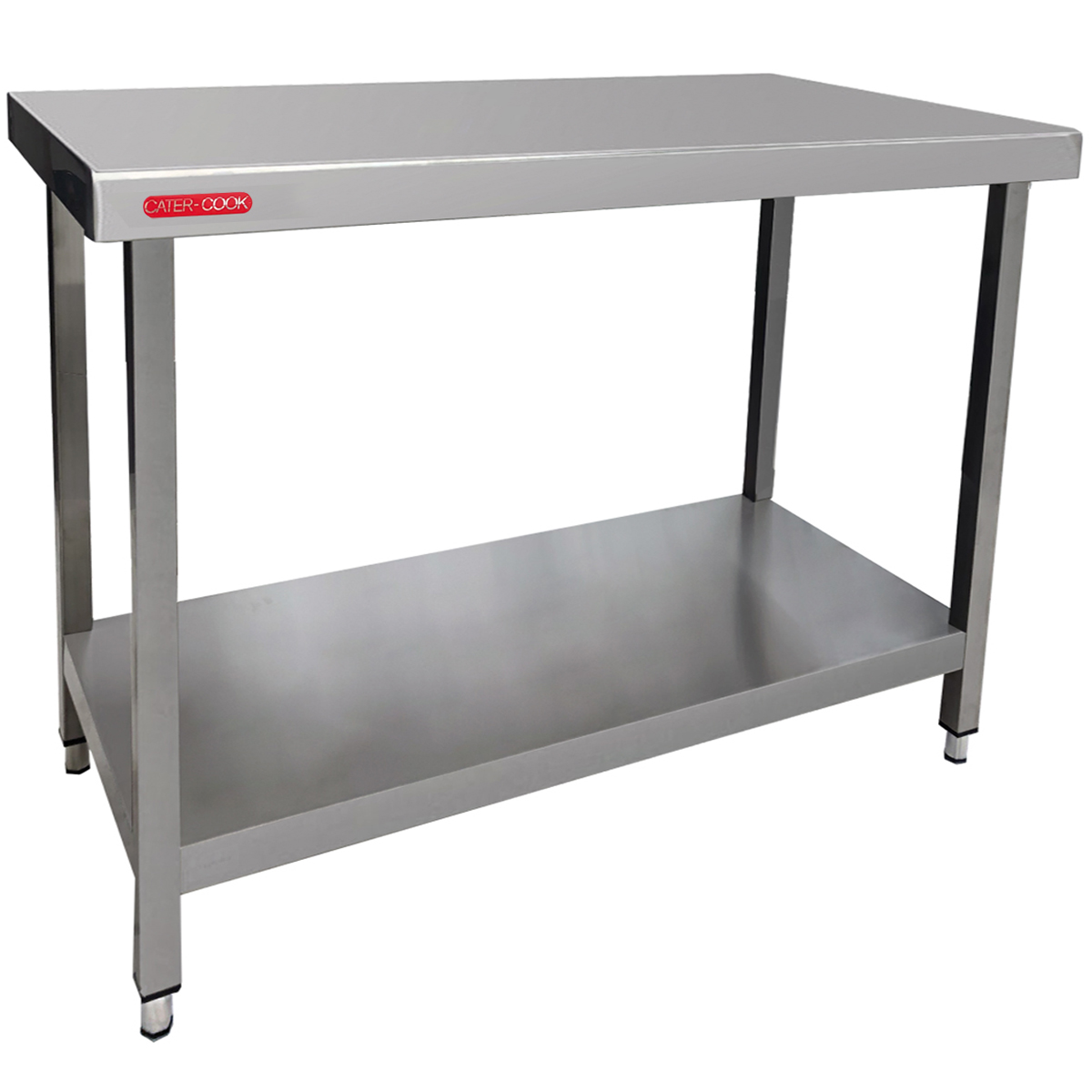 Stainless Steel Centre Table width 1400 x depth 600 x height 850mm