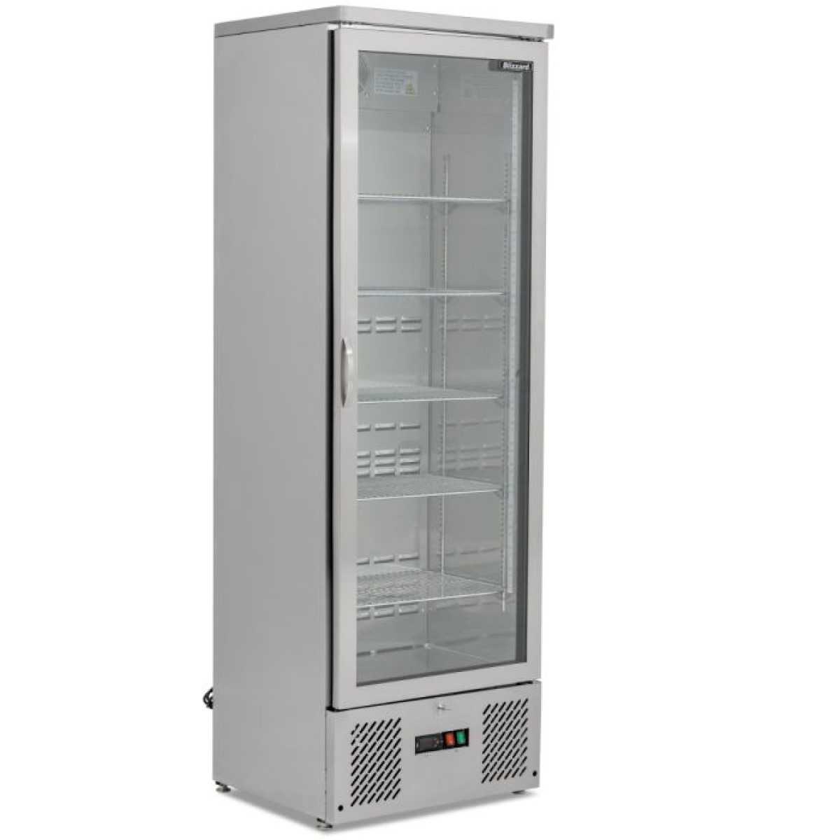 Blizzard BAR10SS Stainless Steel Upright Bottle Cooler - Caterkwik Ireland