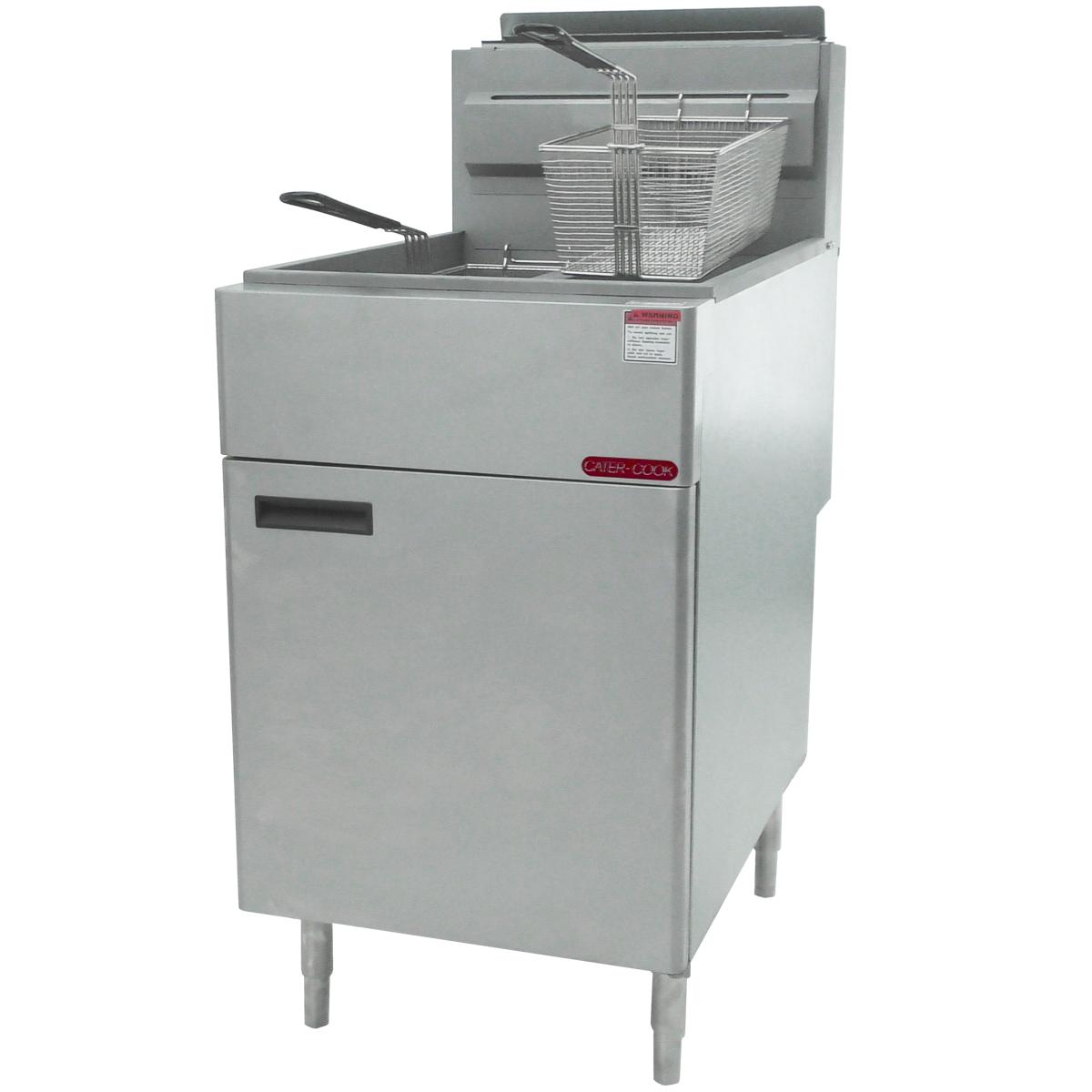 Cater-Cook CK8340 Freestanding Twin Tank 40 Litre Gas Fryer - 123,000 ...