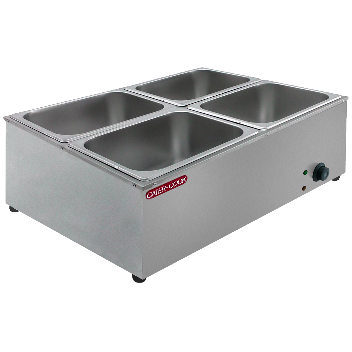 Cater-Cook CK8004 Electric 4 Pot Bain Marie - Caterkwik Ireland
