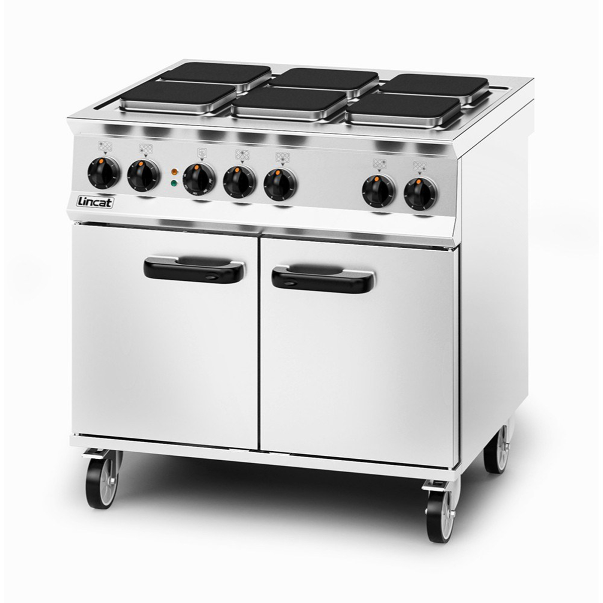 Lincat Opus 800 Electric 6 Hotplate Oven Range - OE8008 - Caterkwik Ireland