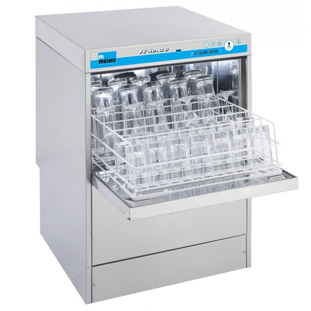 Meiko FV40.2G-GiO Undercounter Glass or Dishwasher with Integral ...