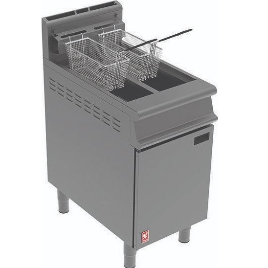 Falcon Dominator Plus G3845 Twin Pan, Twin Basket Gas Fryer - CK3845