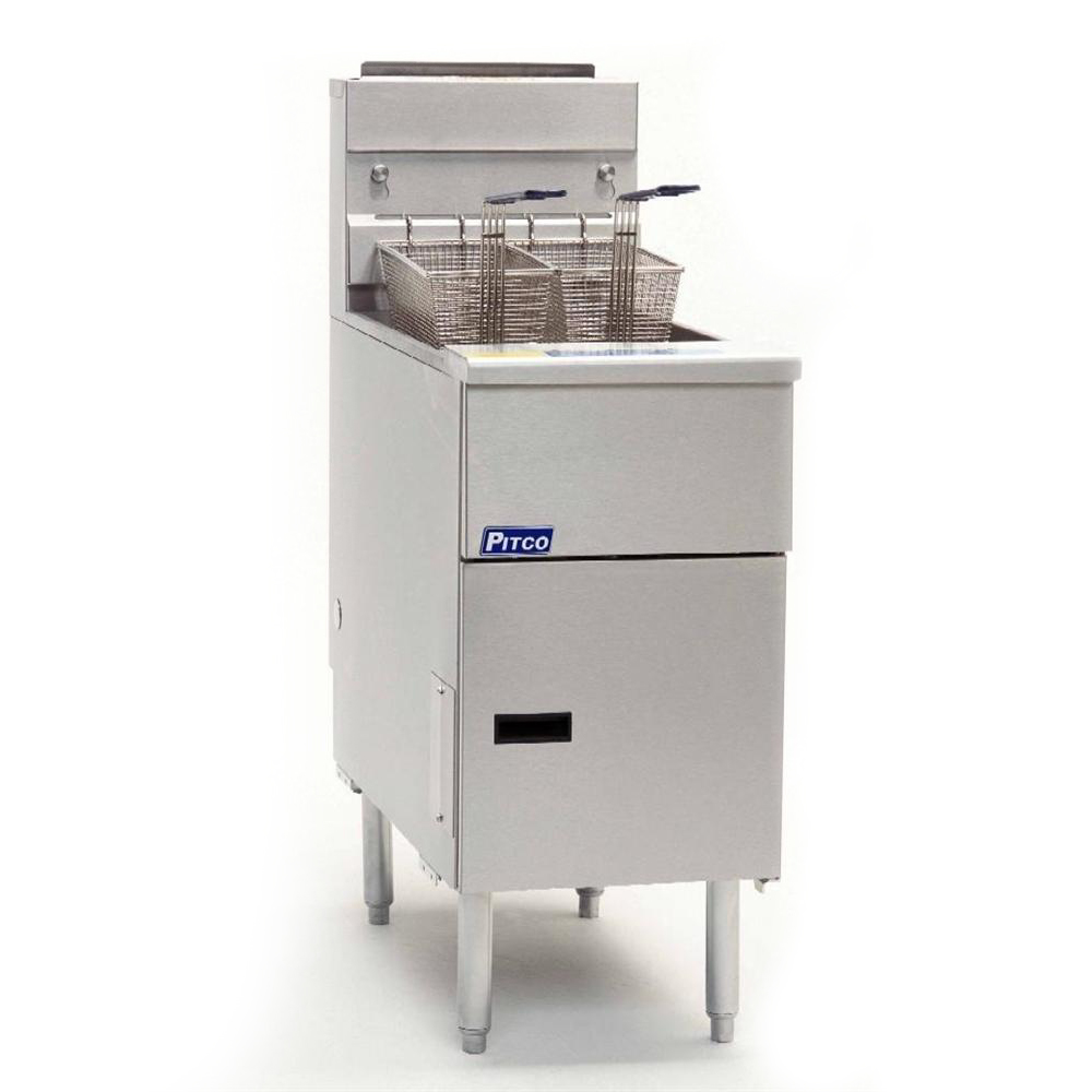 Pitco SG18S Single Tank Gas Fryer - Caterkwik Ireland