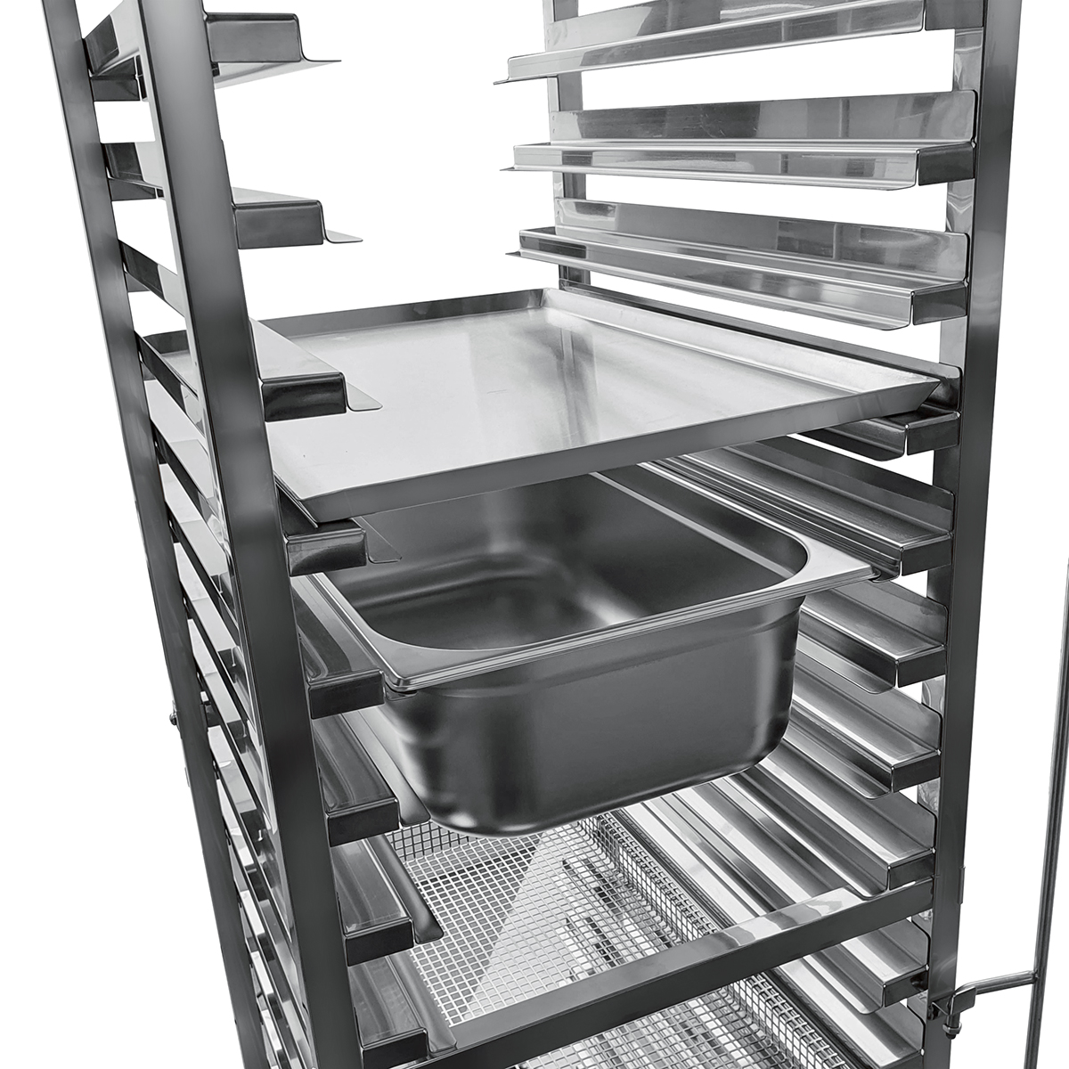 Cater-Cook 18 Tier Multifunctional trolley - 1/1GN & 40x60 Baking Tray