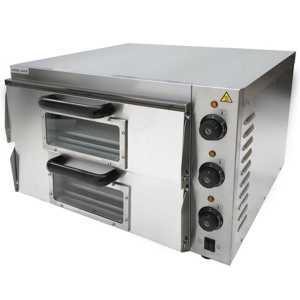 Cater-Cook Twin Deck Electric Pizza Oven CK1677