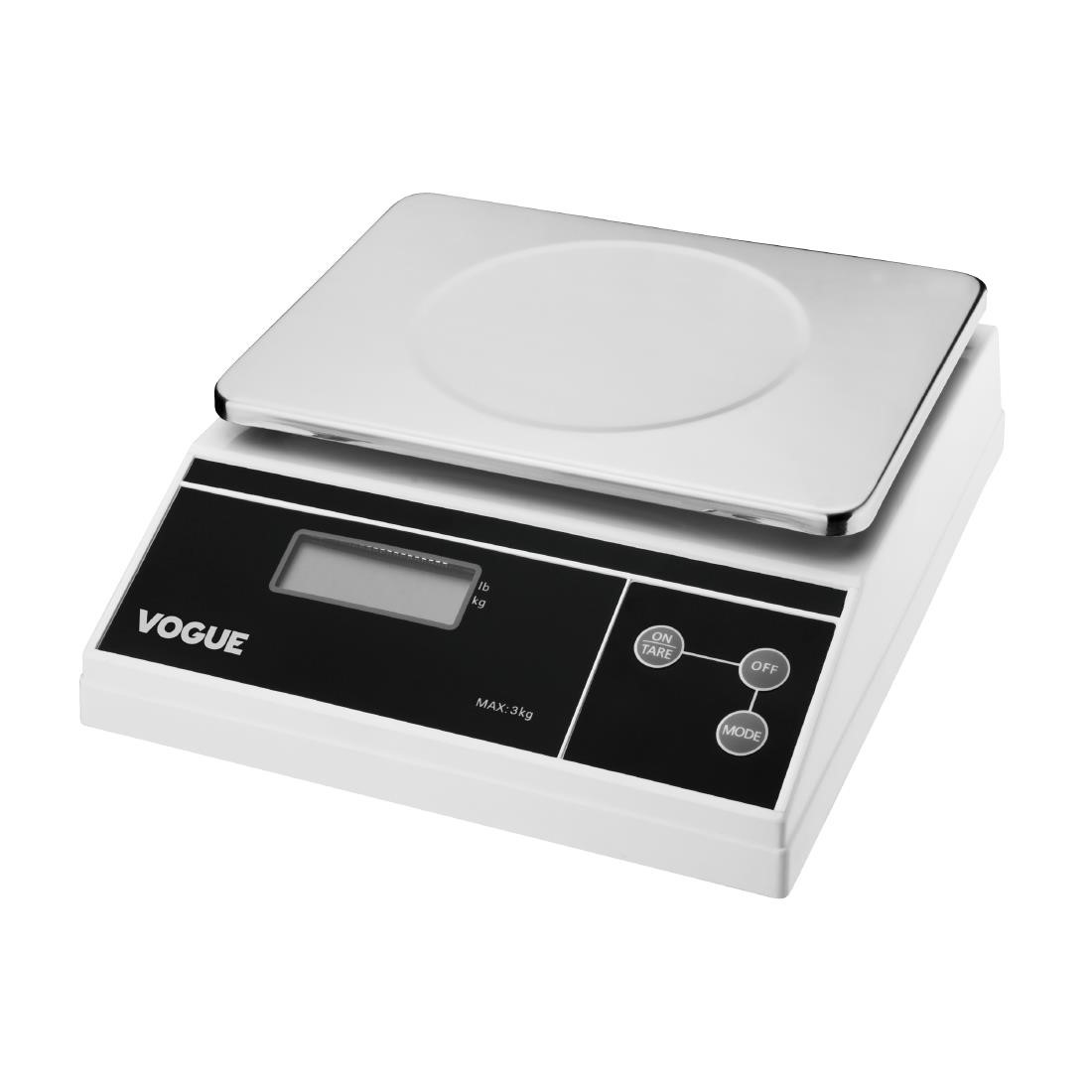 Vogue Electronic Platform Scales 3Kg - F177 - Caterkwik Ireland