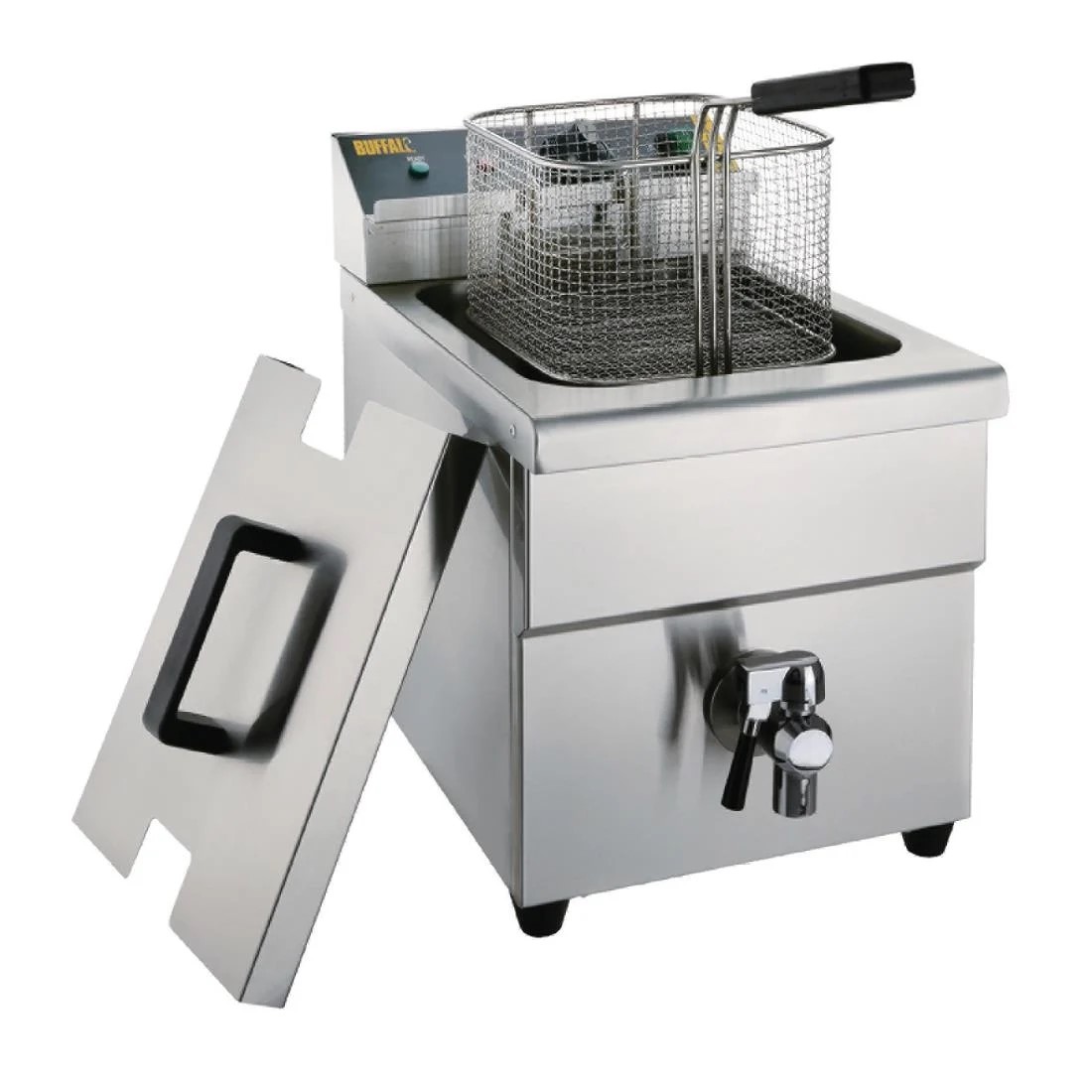 Buffalo Single Tank Induction Fryer 3kW - CP793 - Caterkwik Ireland