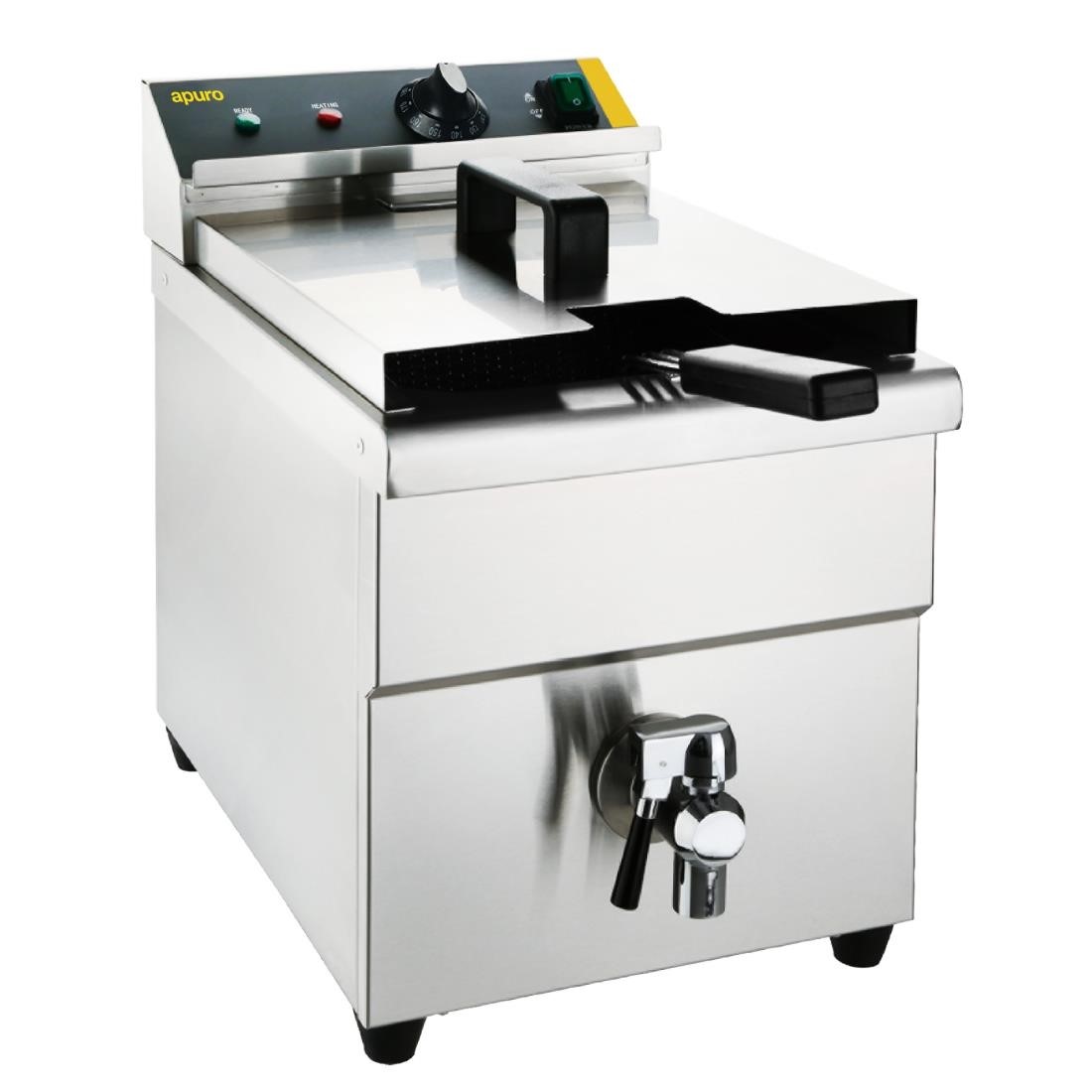 Buffalo Single Tank Induction Fryer 3kW - CP793 - Caterkwik Ireland
