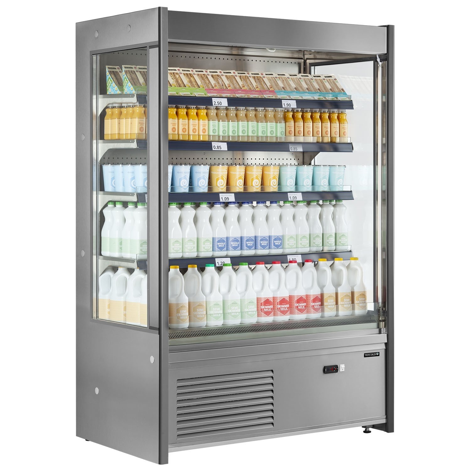 Tefcold Express C-SS Stainless Steel Multideck Range - Caterkwik Ireland