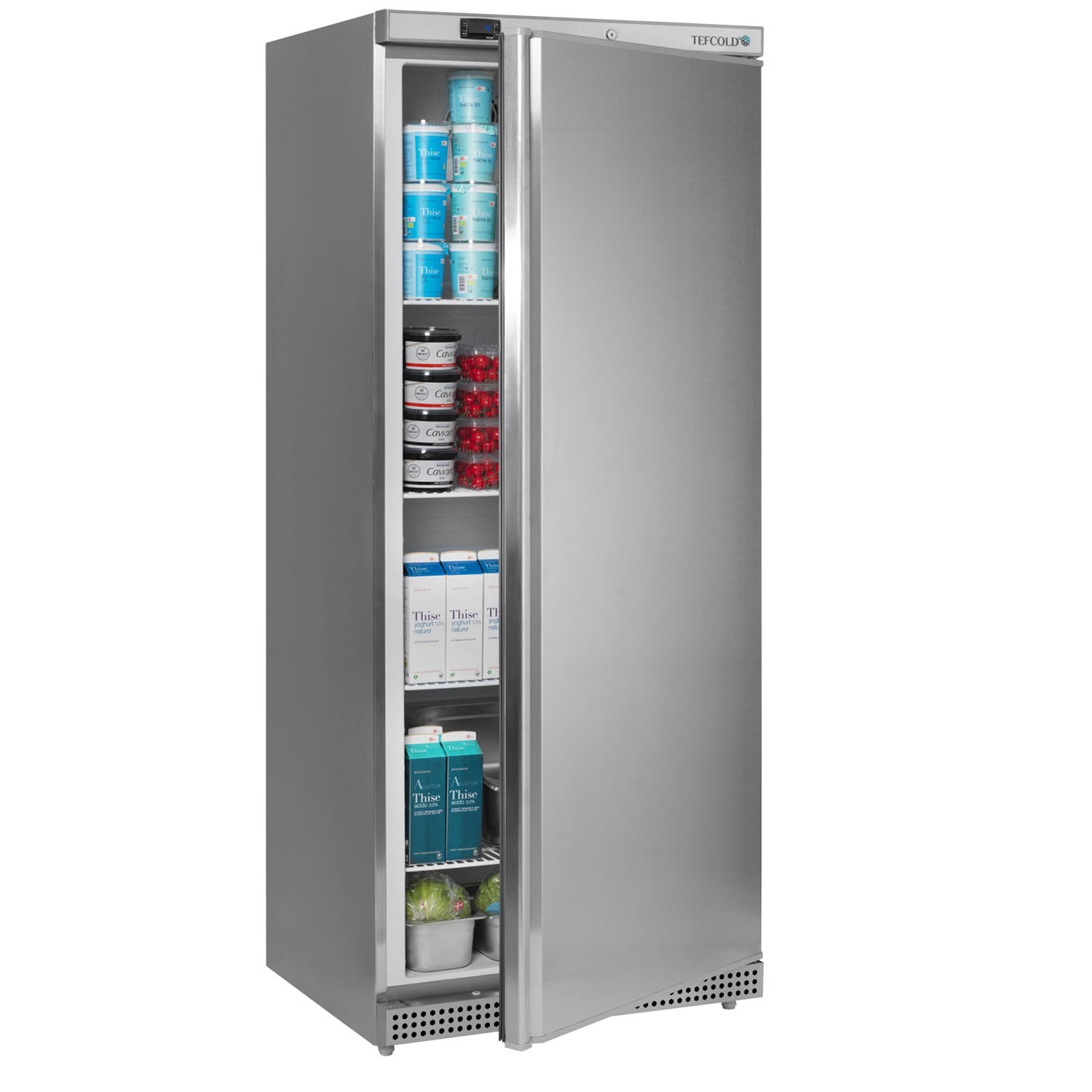 Tefcold UR600S Stainless Steel Solid Door Refrigerator - Caterkwik Ireland