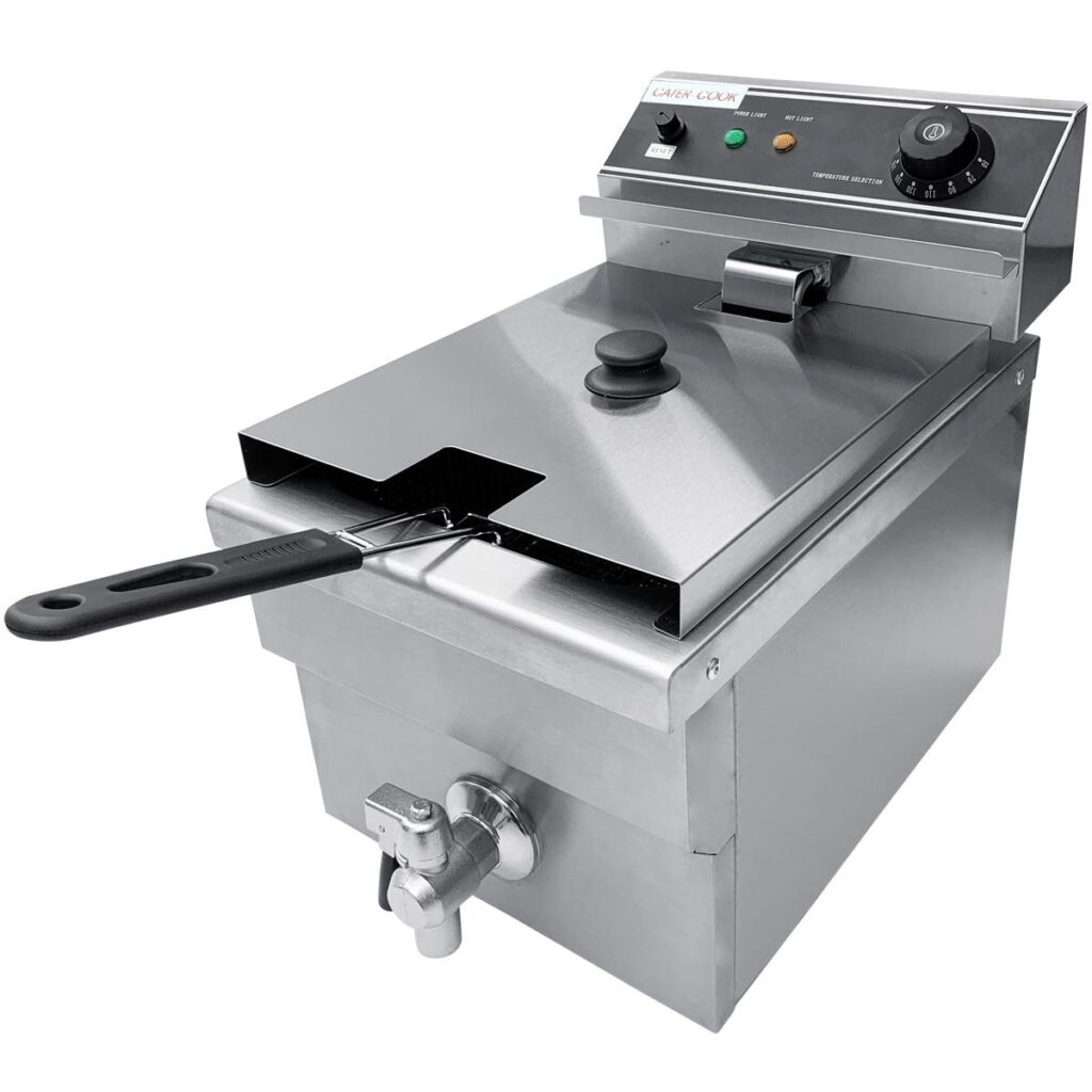 Single Tank Counter-Top Electric Fryers - Cater-Kwik Ireland