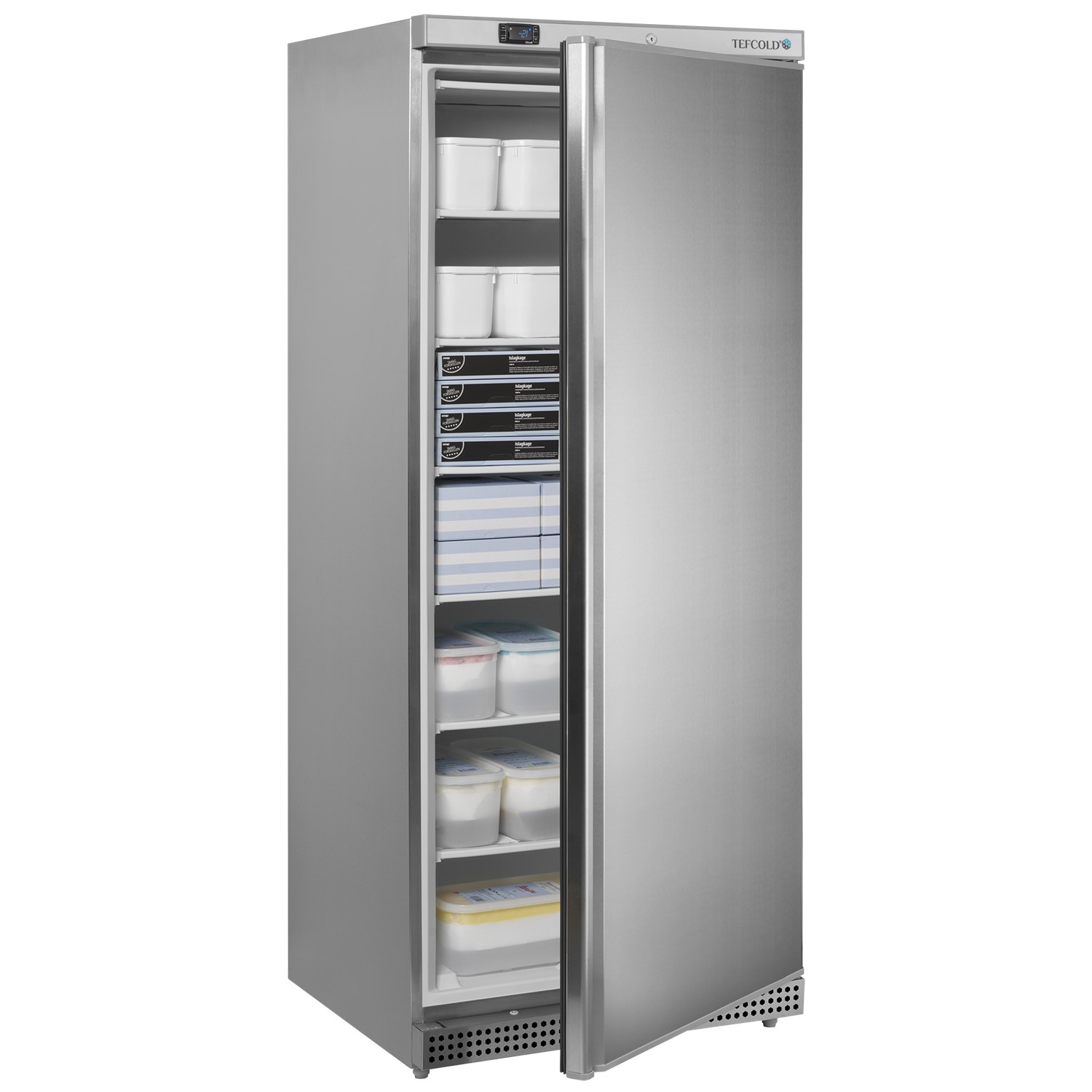 Tefcold UF600S Stainless Steel Upright Freezer - Caterkwik Ireland