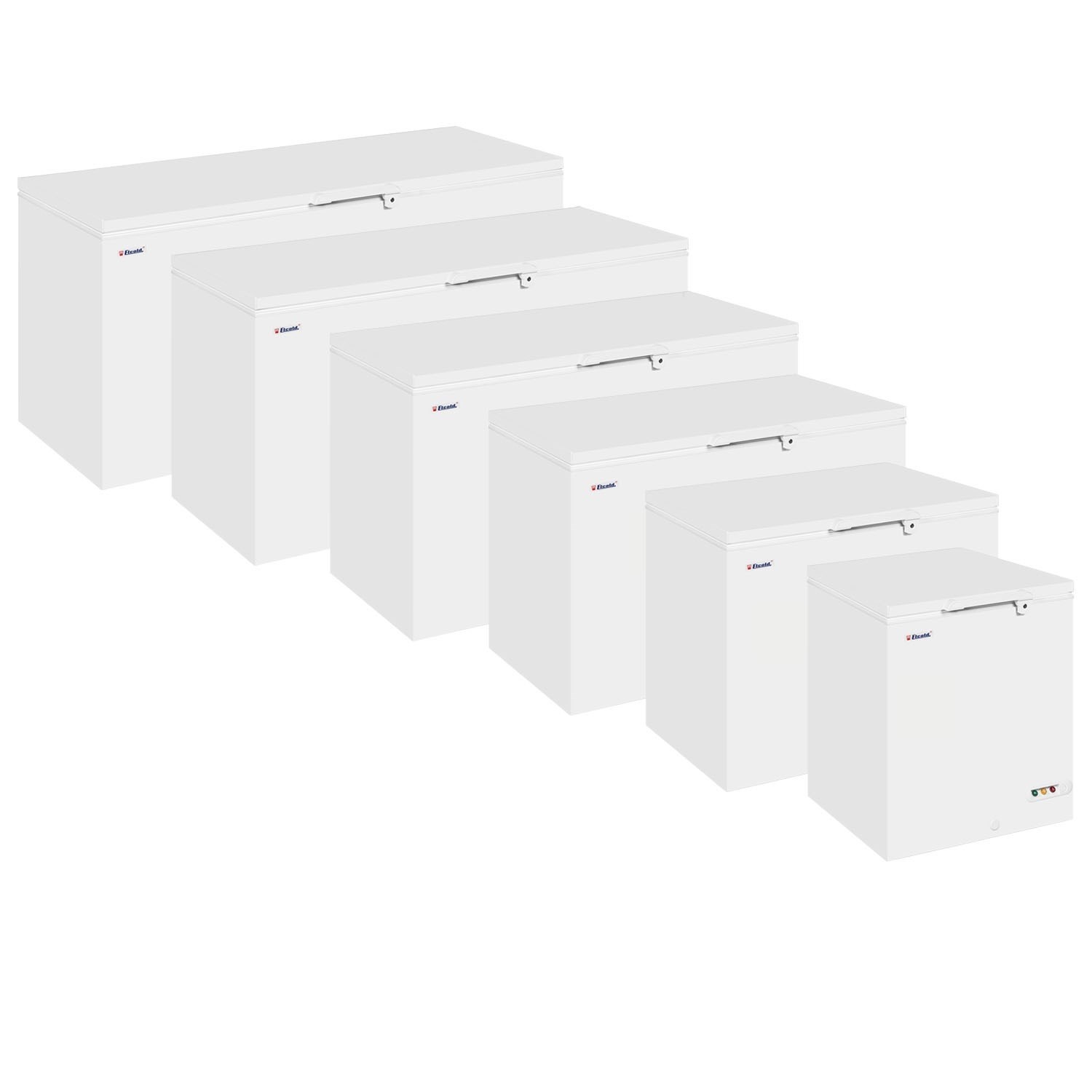 Elcold EL45 White Chest Freezer - Caterkwik Ireland