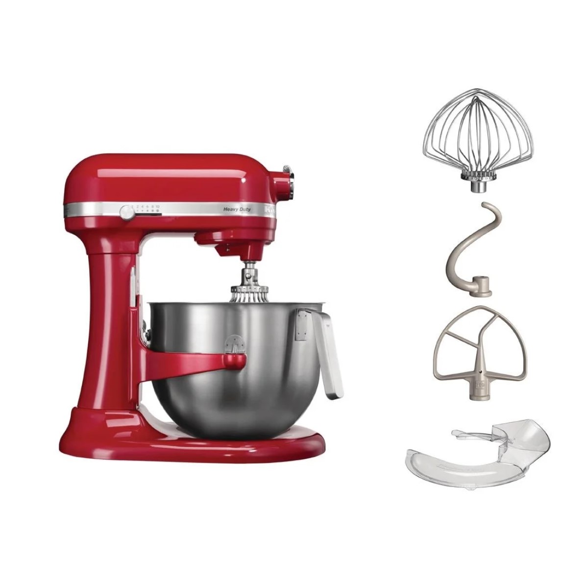 KitchenAid CA987 Heavy Duty Stand Mixer 6.9Ltr Red