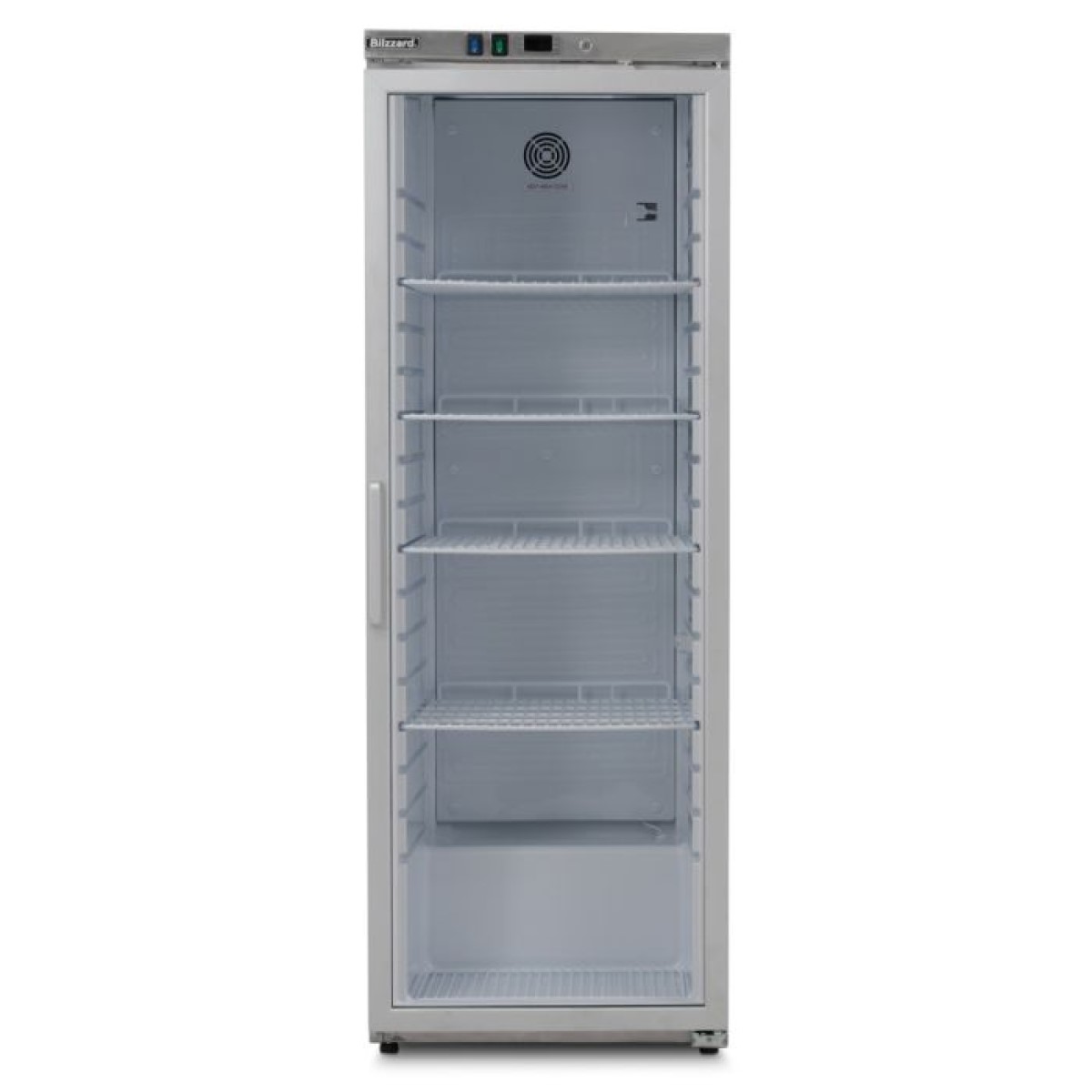 Blizzard HSG40 Stainless Steel Single Door Display Refrigerator ...