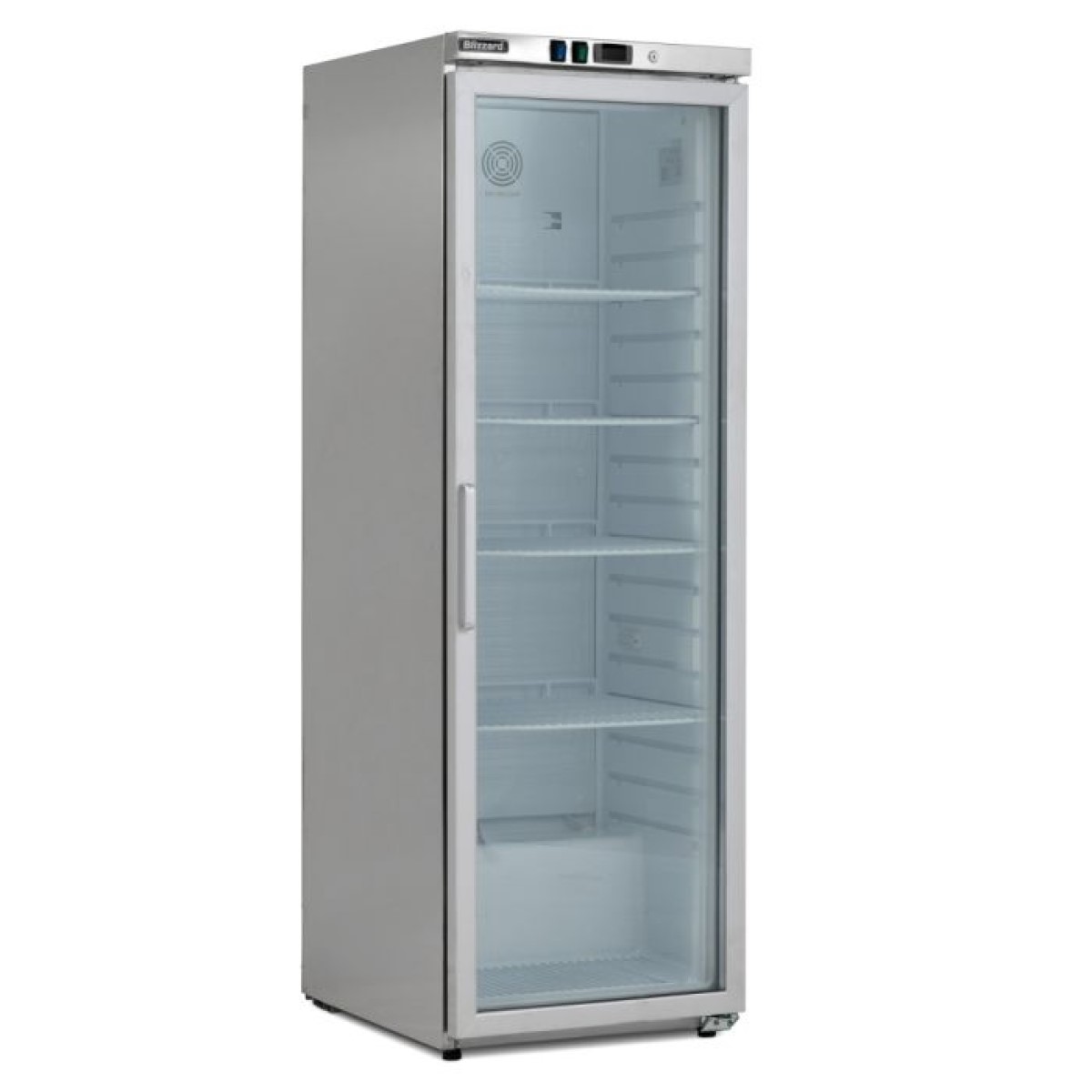 Blizzard HSG40 Stainless Steel Single Door Display Refrigerator ...
