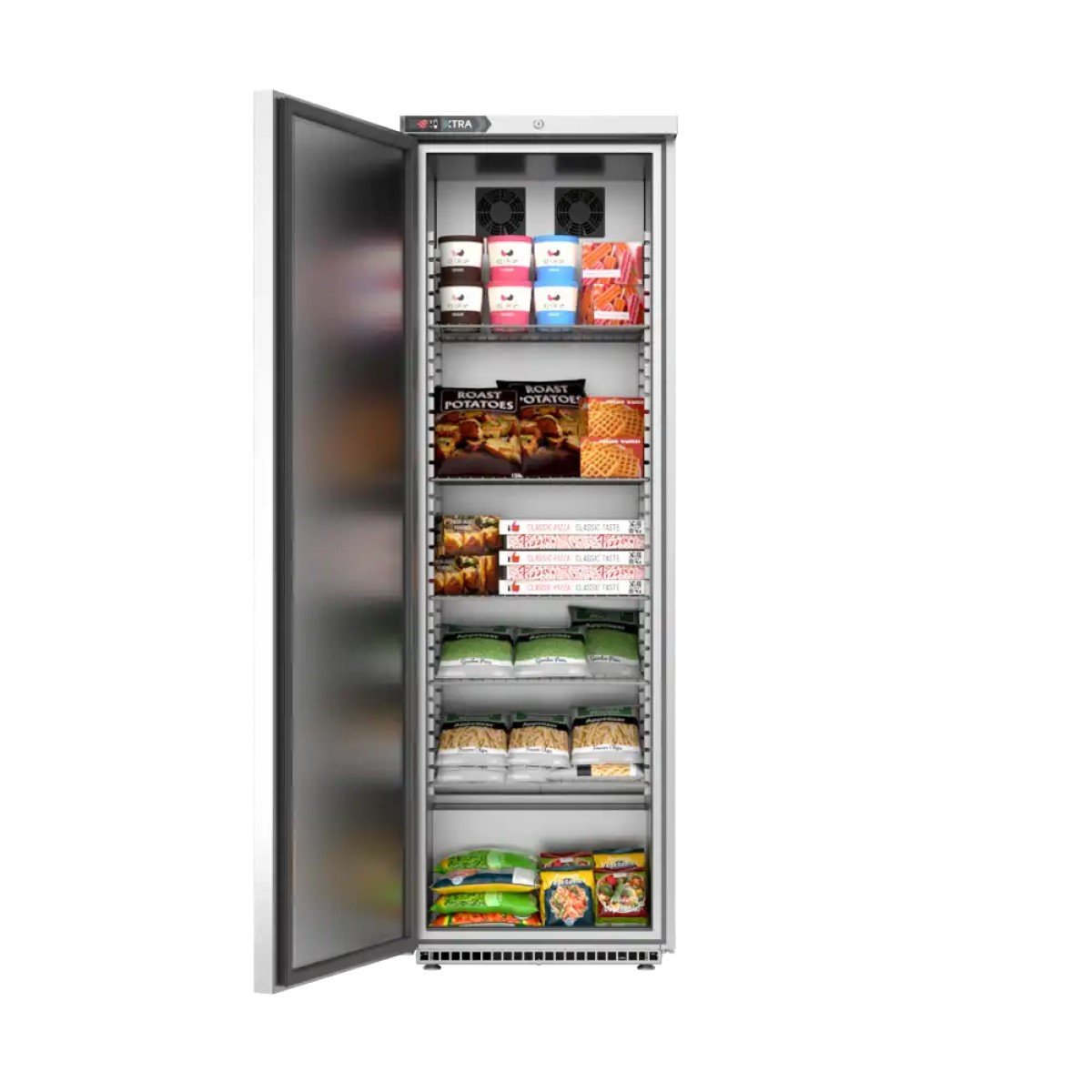 Foster XR415L Stainless Steel 410L Single Door Upright Freezer ...
