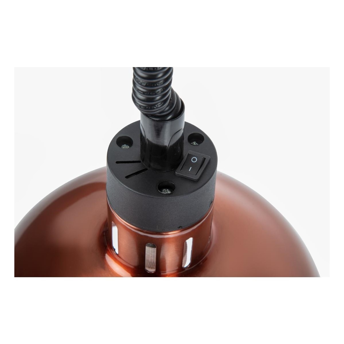 Buffalo DY460 Retractable Dome Heat Shade Copper Finish - Caterkwik Ireland