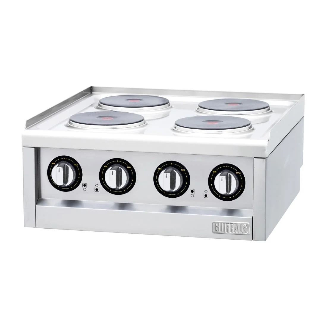 Buffalo CU471 600 Series 4 Ring Electric Hob - Caterkwik Ireland