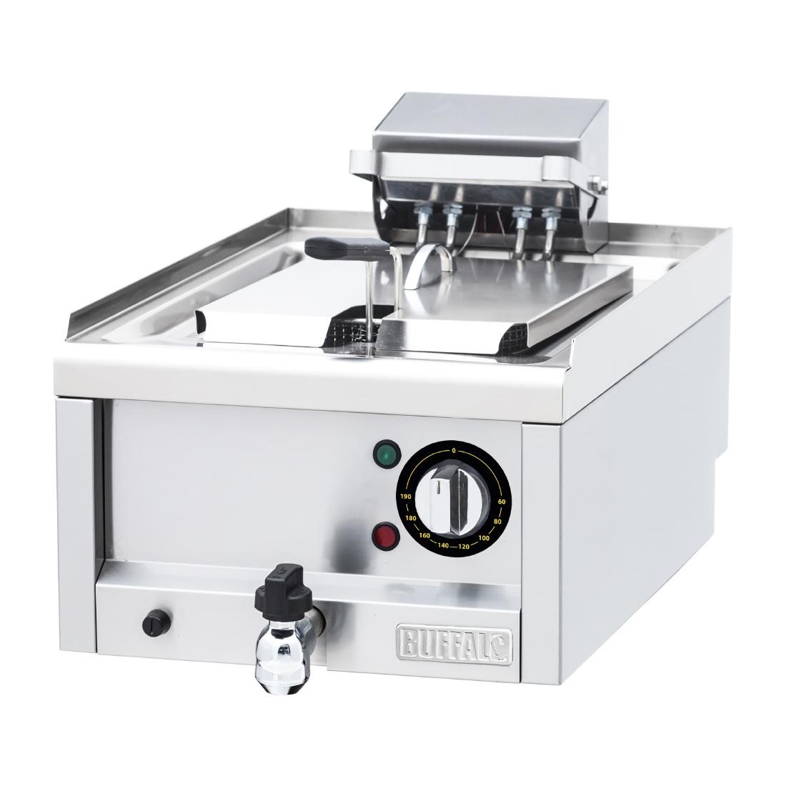 Buffalo CU476 600 Series Single Tank Electric Fryer 8Ltr - Caterkwik ...
