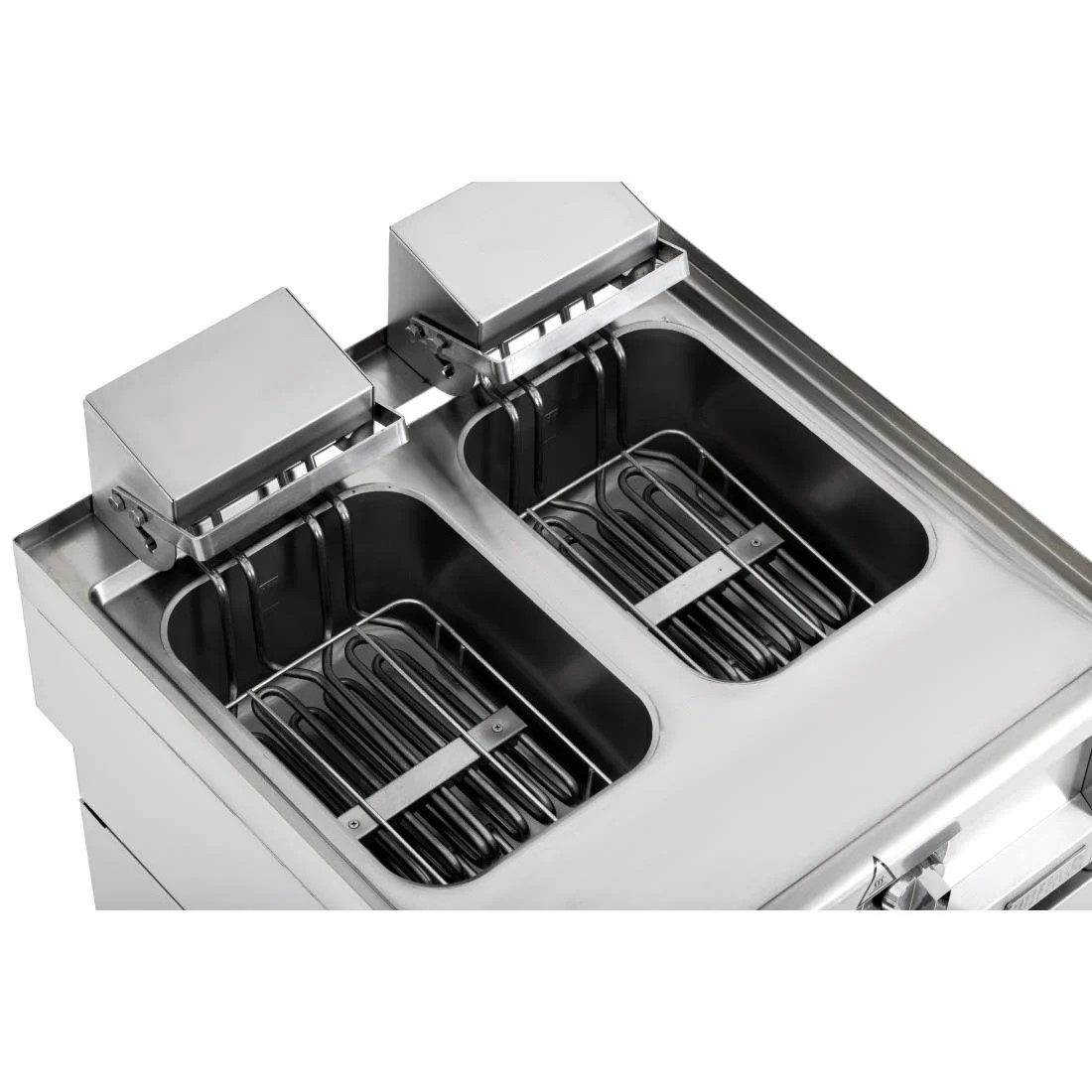 Buffalo CU477 600 Series Twin Tank Electric Fryer 2 x 8Ltr - Caterkwik ...