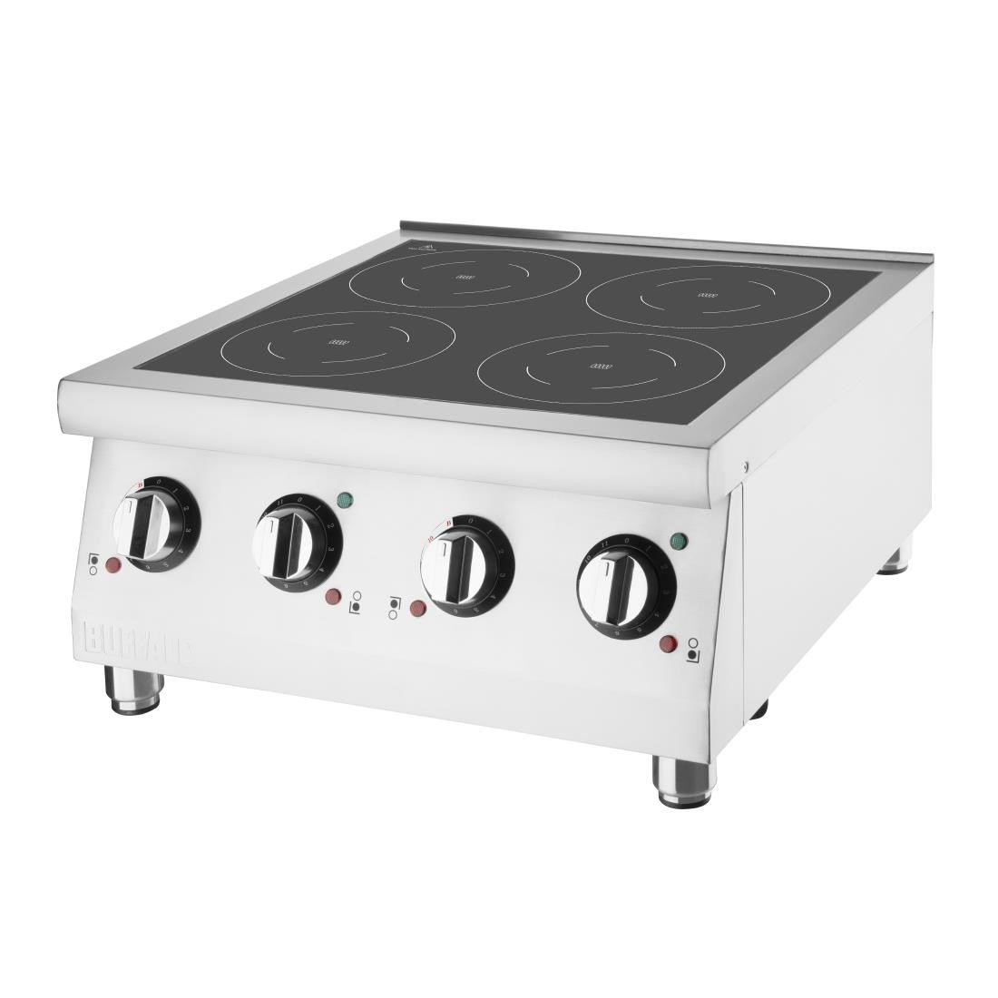 Buffalo CU558 4 Zone Induction Hob 2 x 3kW - Caterkwik Ireland