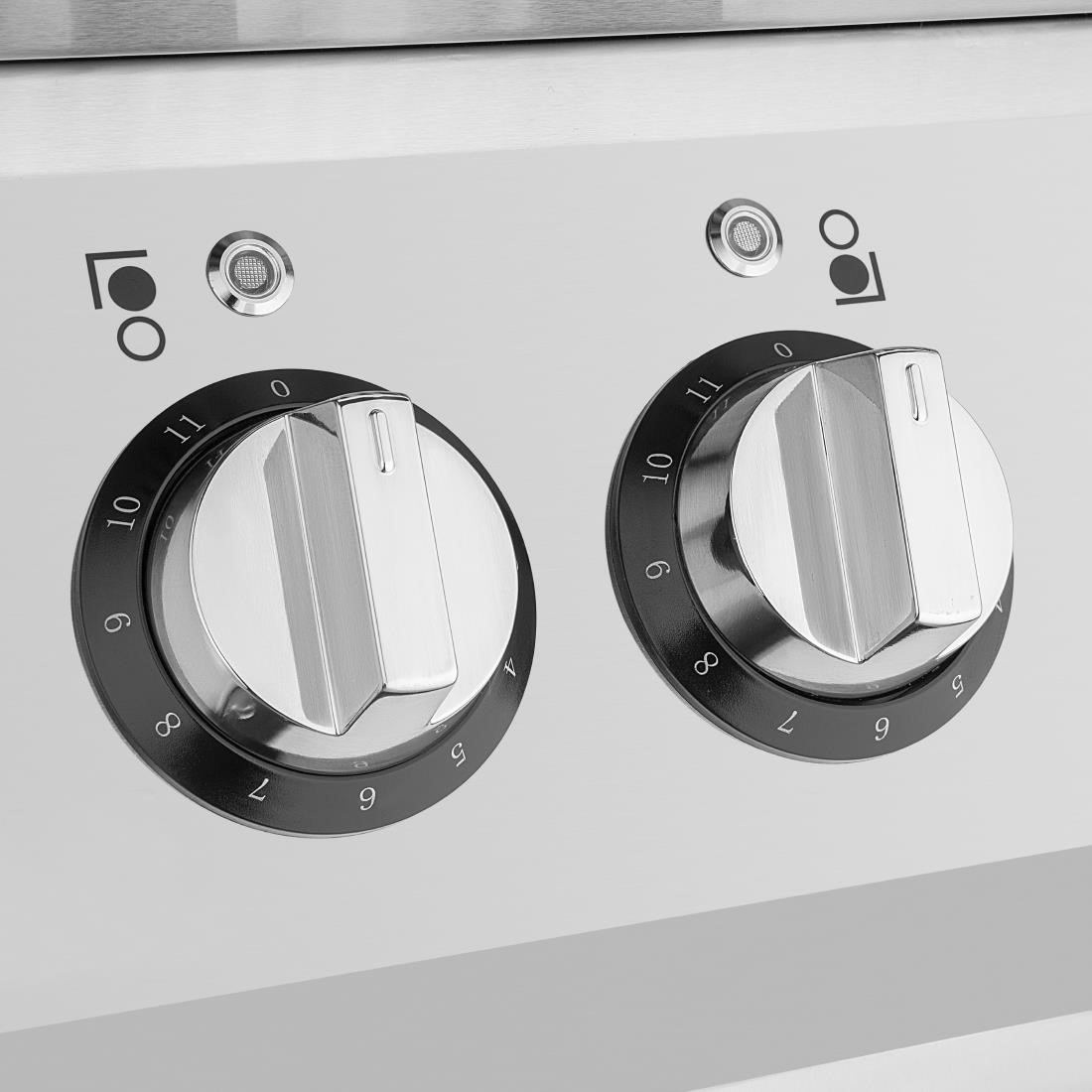 Buffalo CU899 Double Zone Induction Hob - Caterkwik Ireland