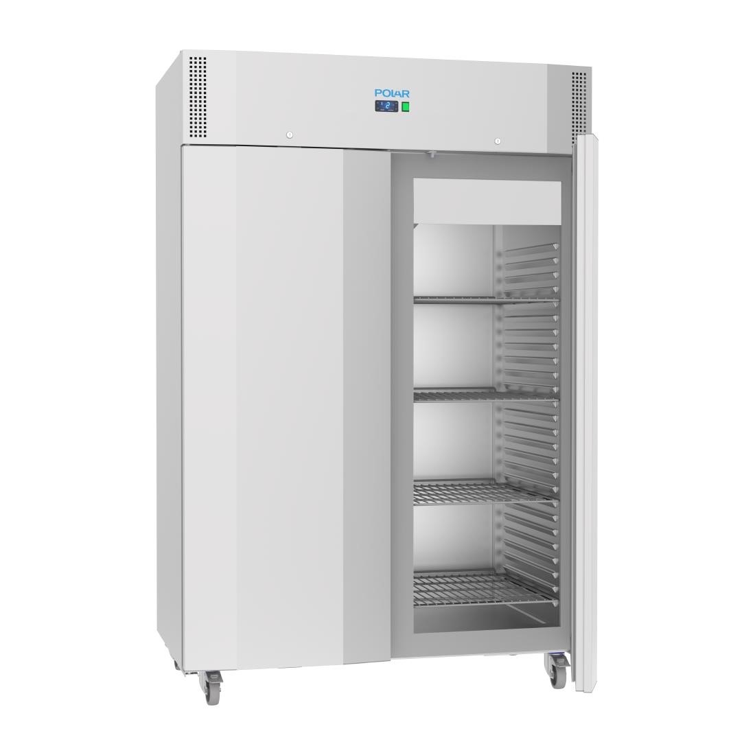 Polar UA033 1400-Litre Double Door Upright Freezer - Caterkwik Ireland