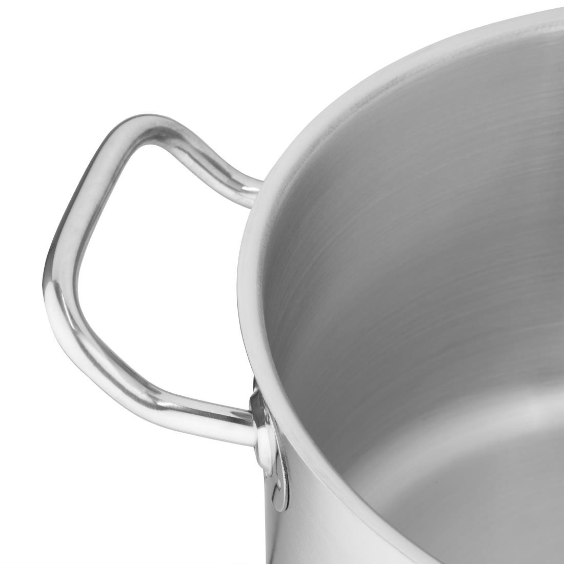 Vogue M940 Stainless Steel Stew Pan 7Ltr - Caterkwik Ireland