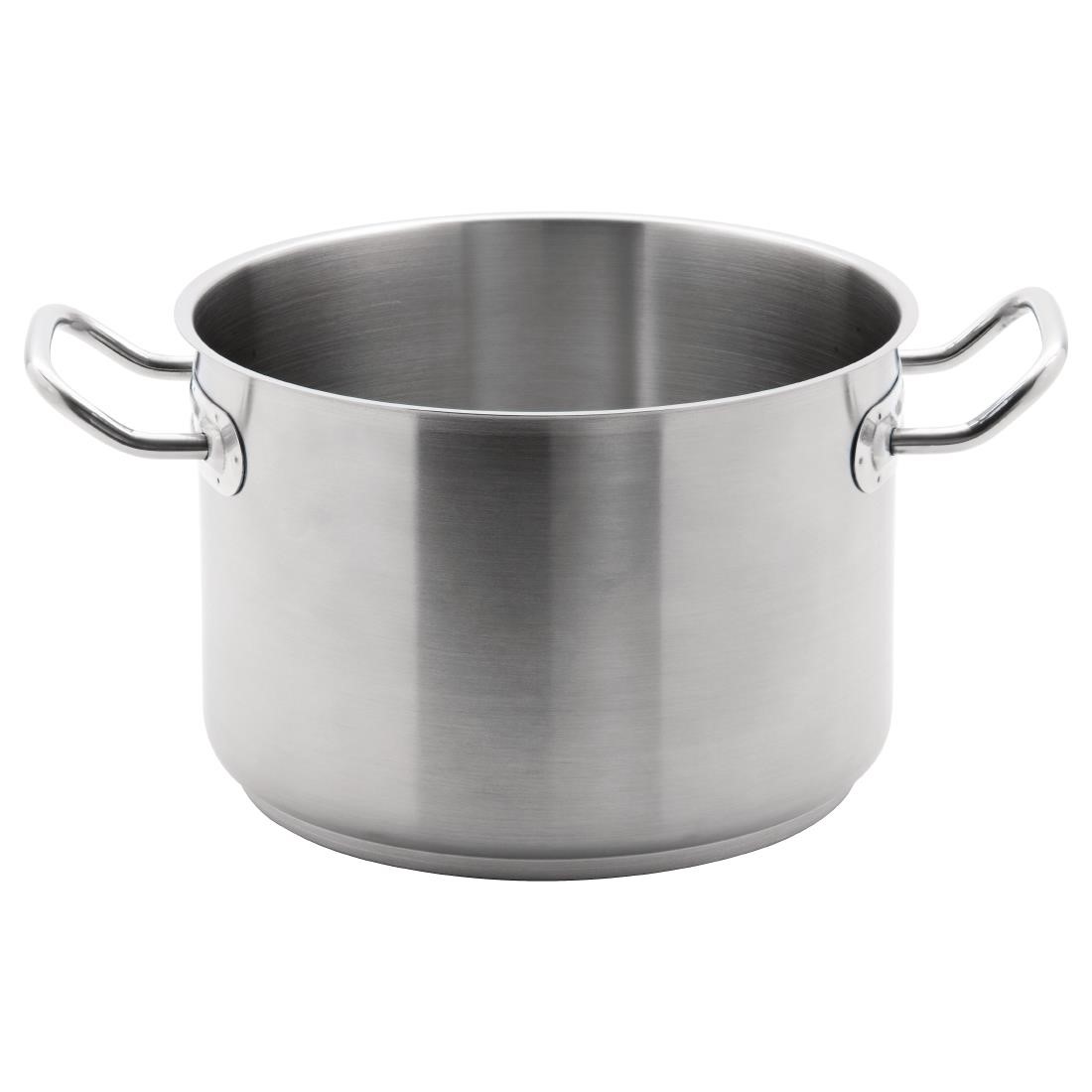 Vogue M940 Stainless Steel Stew Pan 7Ltr - Caterkwik Ireland