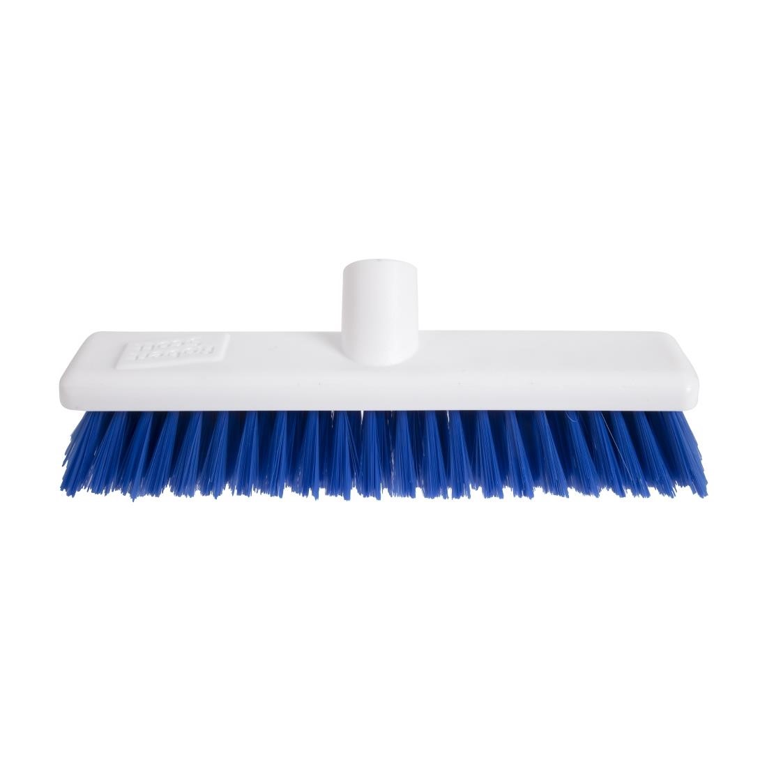 Jantex DN829 Hygiene Broom Soft Bristle Blue 12in - Caterkwik Ireland