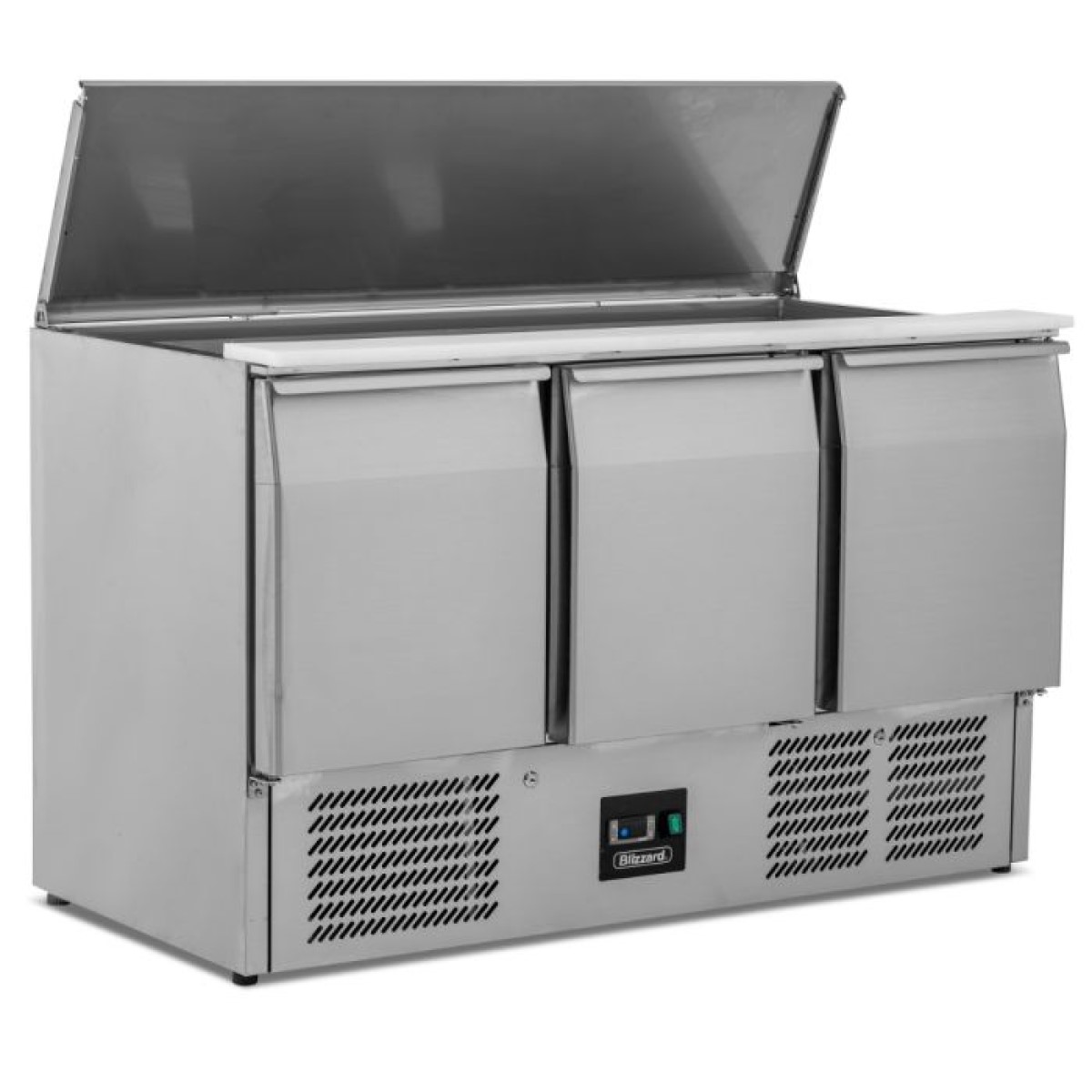Blizzard BSP3 3 DR Compact GN Saladette Counter - Caterkwik Ireland