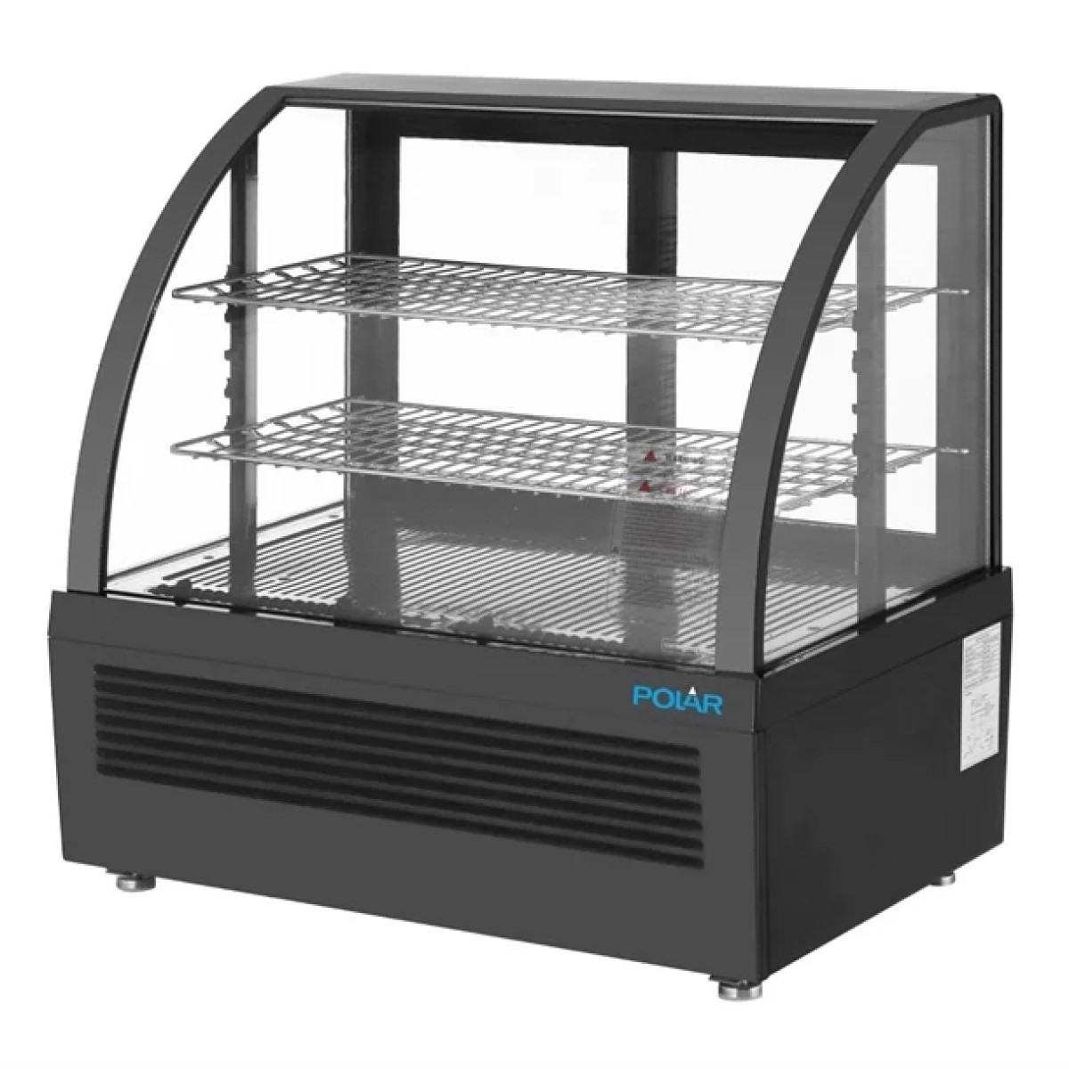 Polar CU636 C-Series Countertop Display Fridge Black 100Ltr - Caterkwik ...