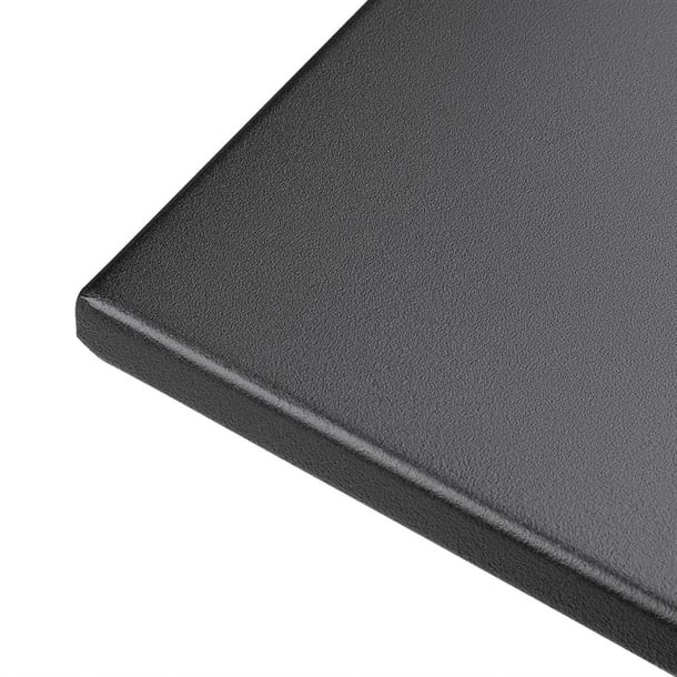 Bolero GK989 Perth Black Pavement Style Steel Table - Caterkwik Ireland