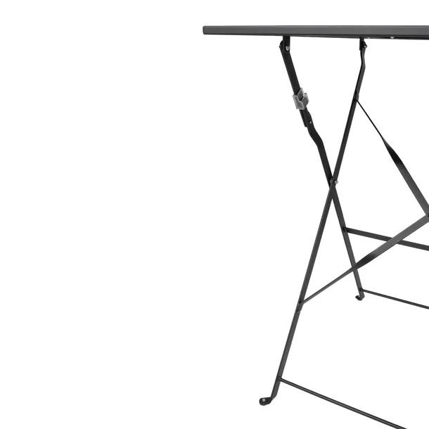Bolero GK989 Perth Black Pavement Style Steel Table - Caterkwik Ireland