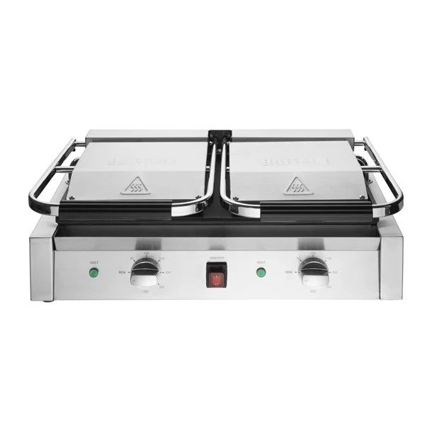 Buffalo CU606 Bistro Double Contact Grill - Caterkwik Ireland
