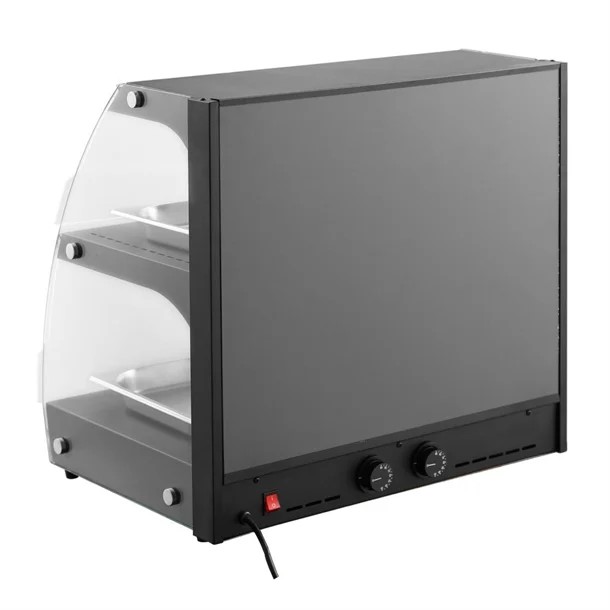 Buffalo HW921 Self-Serve Heated Display Unit with Hinged Doors ...